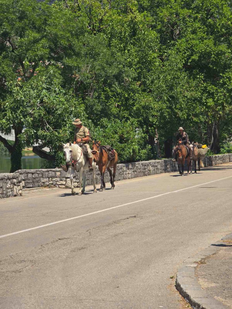 FOTO/ Neobični putnici na konjima ponovo prolaze kroz Hercegovinu ...